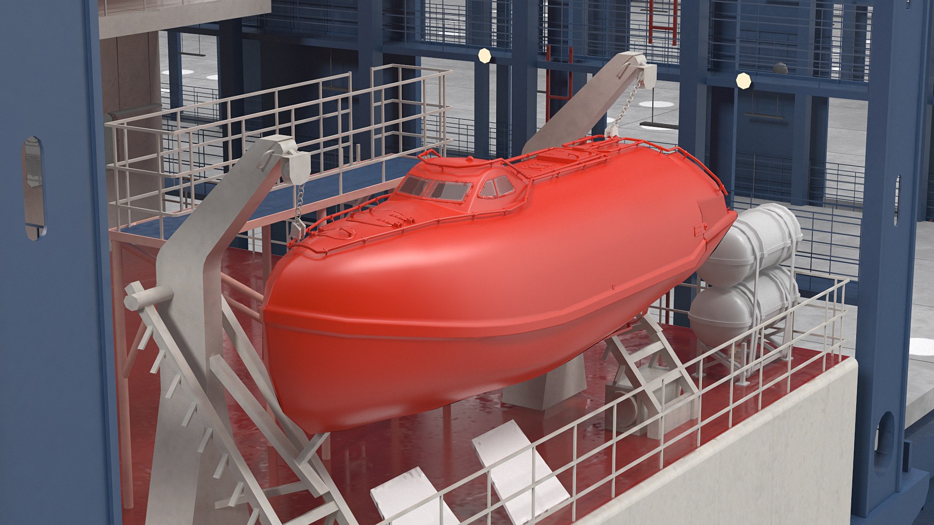 3D Container Ship Empty - TurboSquid 1778384