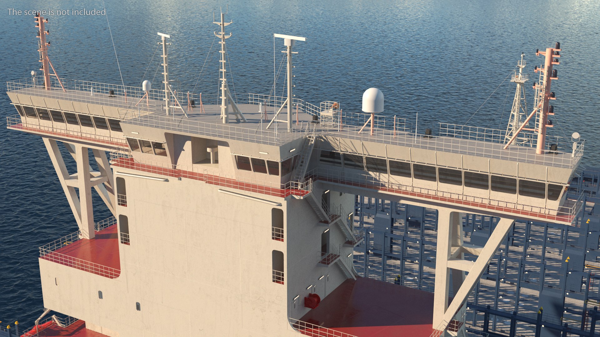 3D Container Ship Empty - TurboSquid 1778384