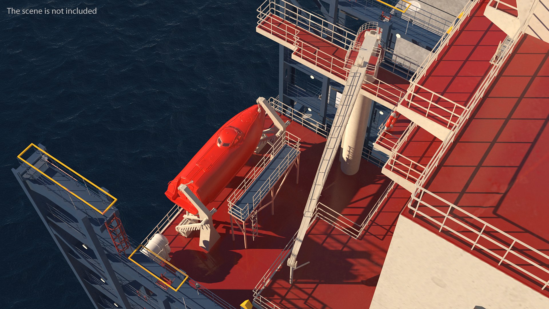 3D Container Ship Empty - TurboSquid 1778384