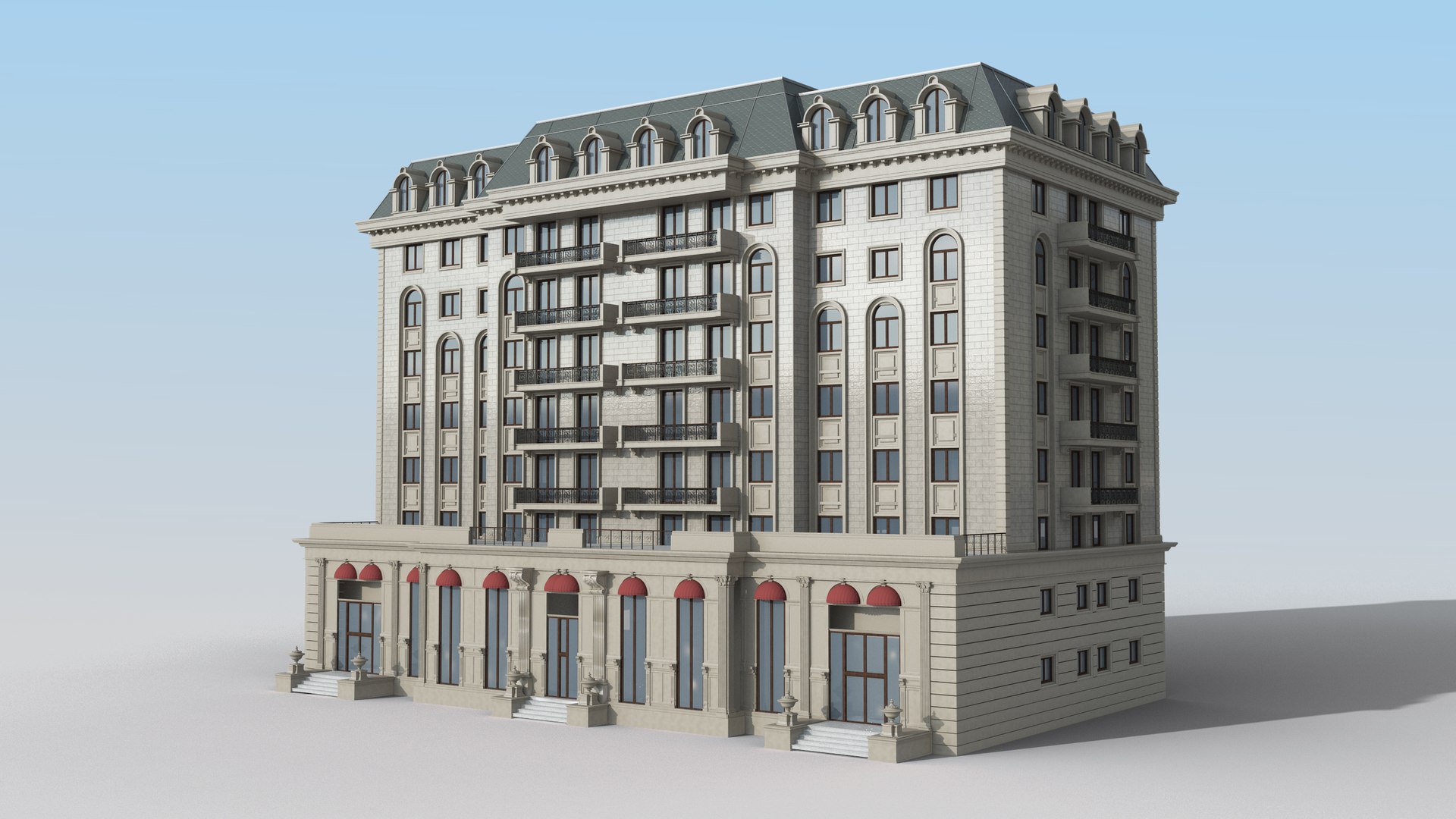 Old Building 06 Model - TurboSquid 1863719