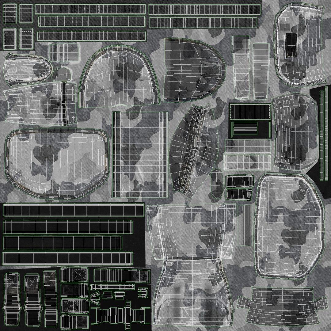 obj gear winter realistic