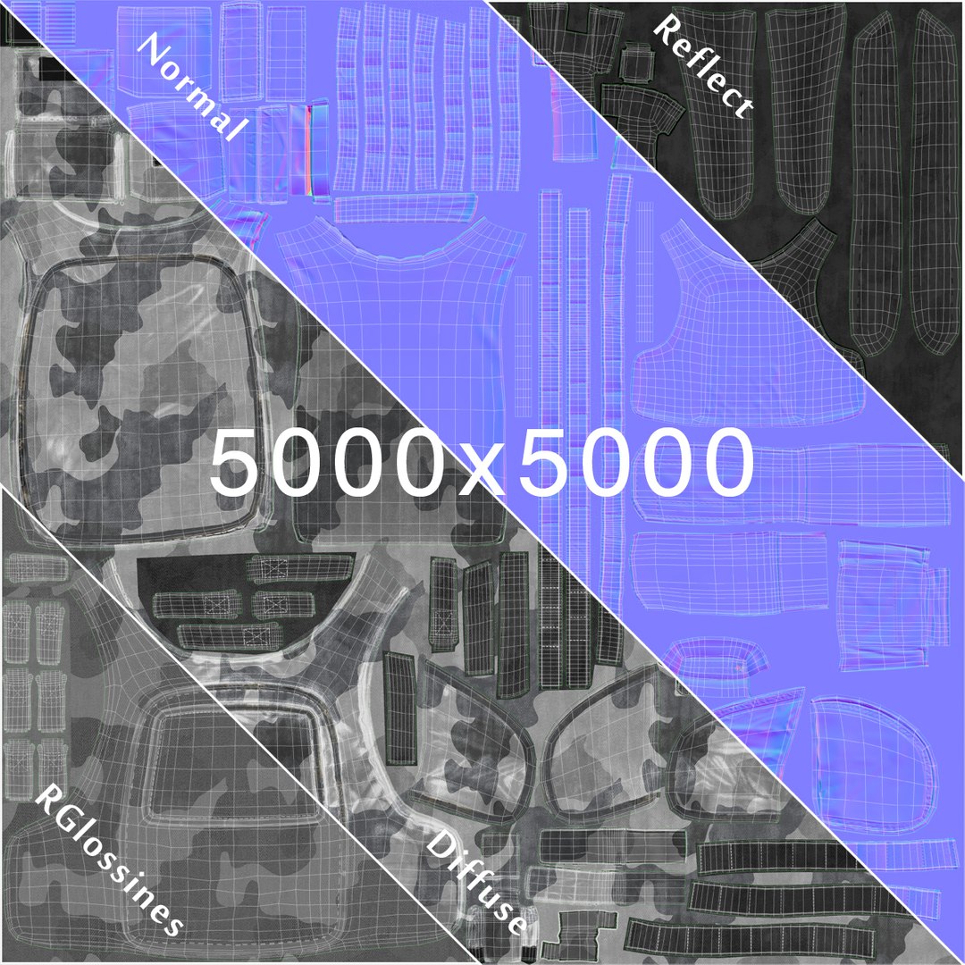 obj gear winter realistic