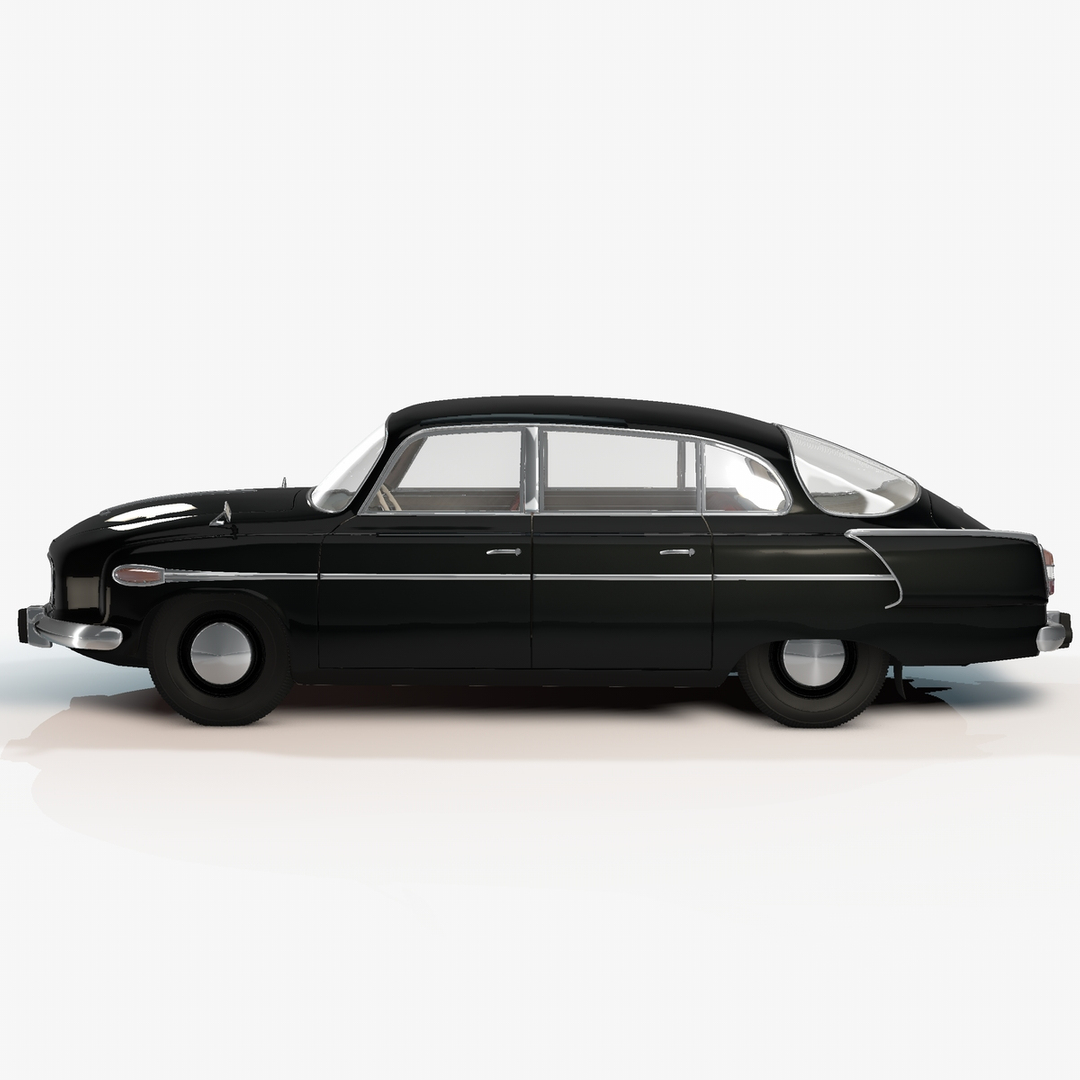 Tatra 603 Luxury Car C4d