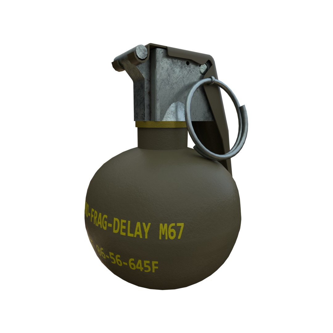 3D Model M67 Grenade - TurboSquid 1230349