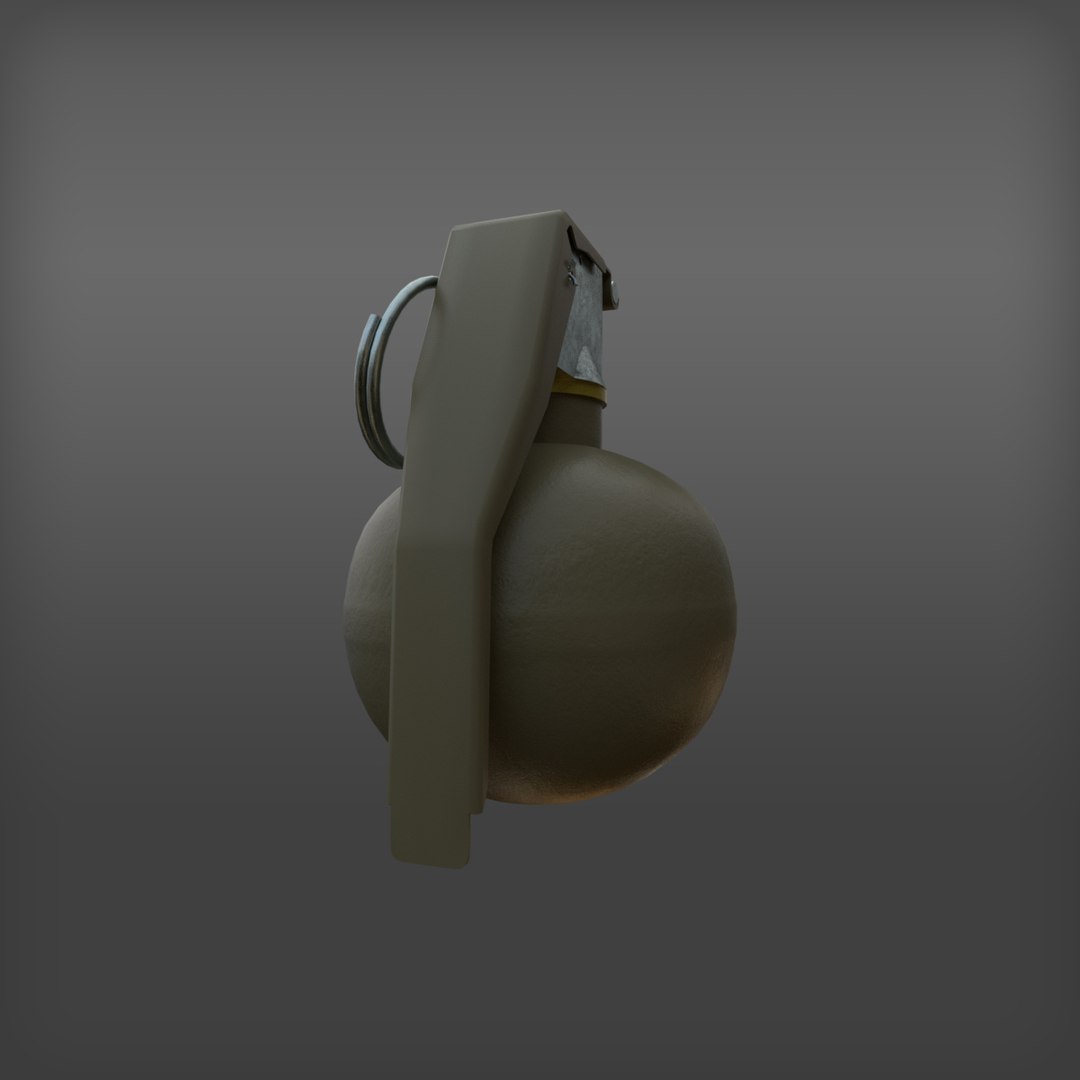 3D Model M67 Grenade - TurboSquid 1230349