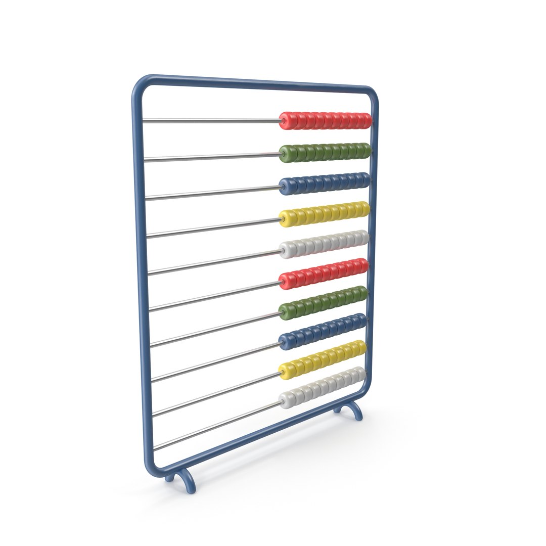 3D Abacus Model - TurboSquid 1943559