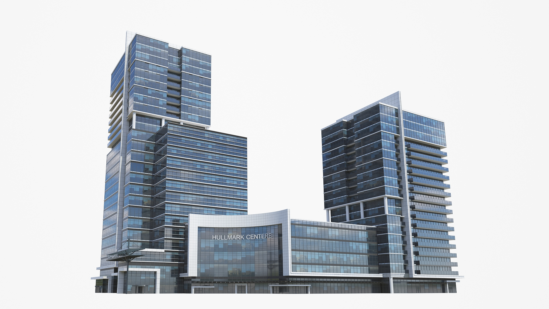 2 Buildings 3D Model - TurboSquid 1360628