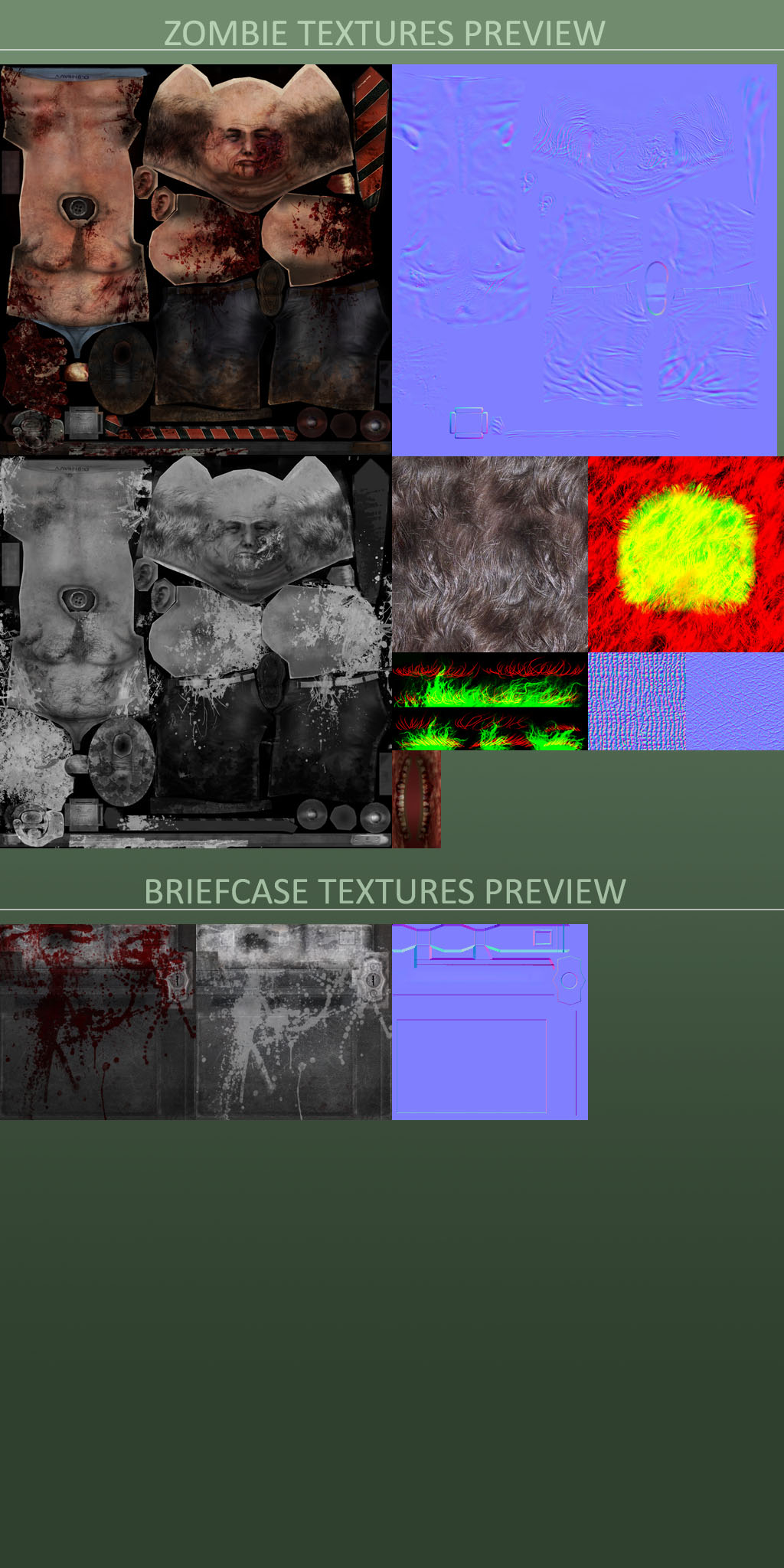 3d model zombie character games