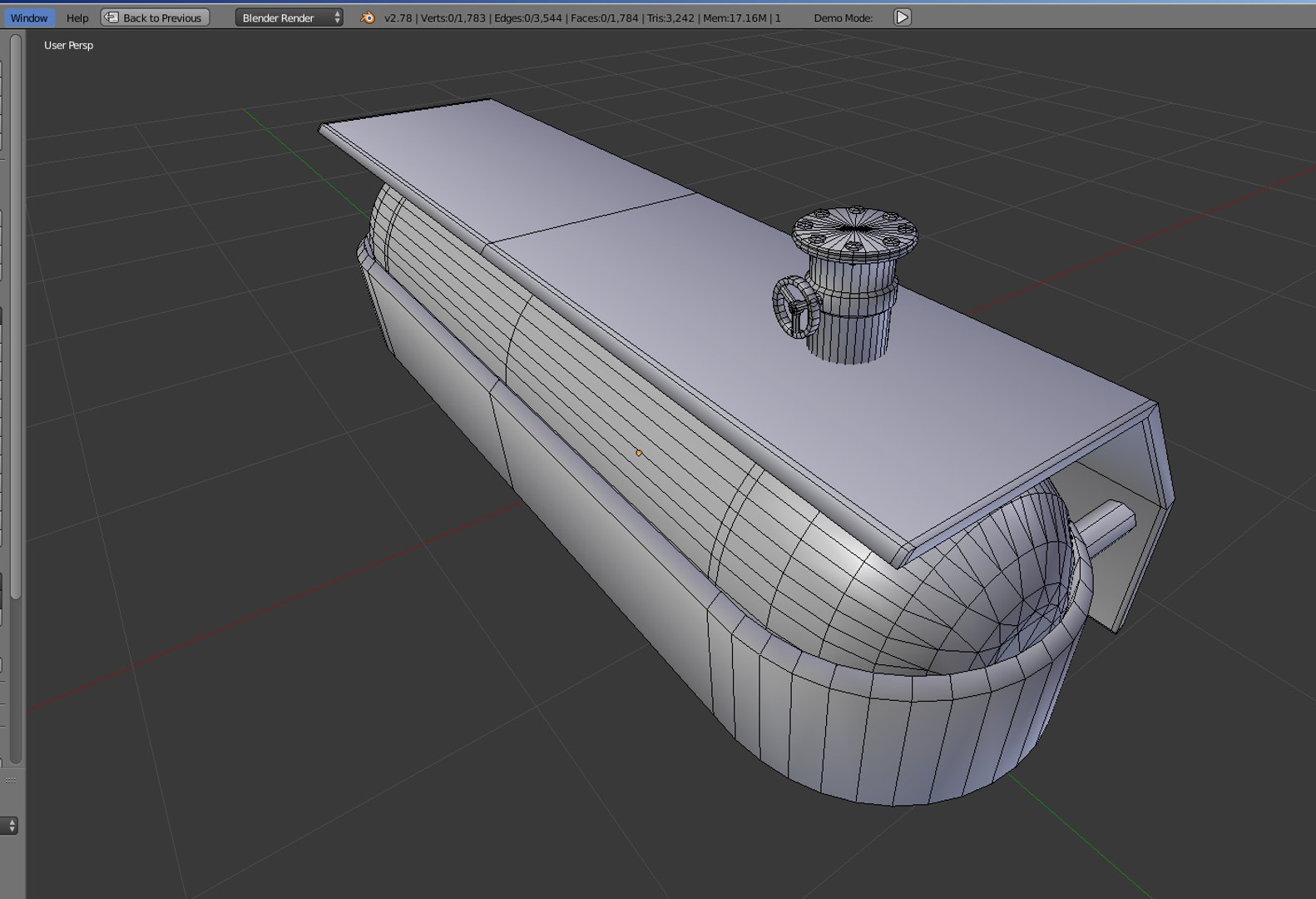 Fuel Tank 3d X