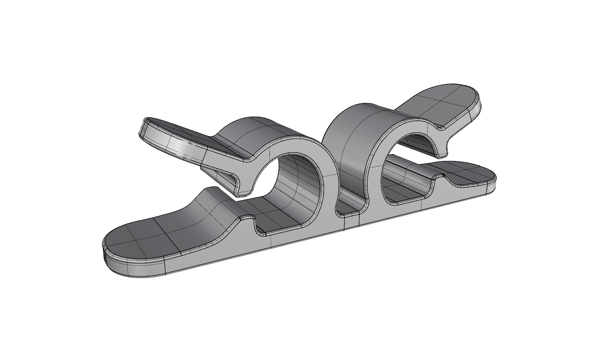 3D Cable Holder Model - TurboSquid 1638054