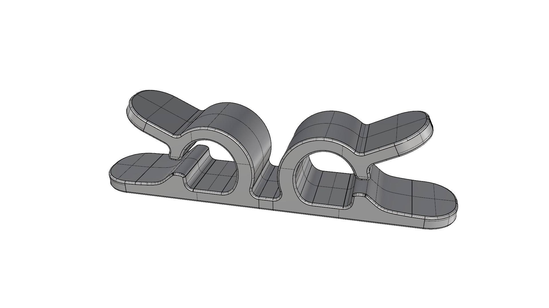3D Cable Holder Model - TurboSquid 1638054