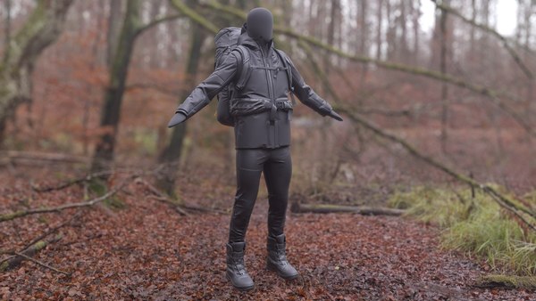 3D model Mens Hiking Collection - TurboSquid 1851439