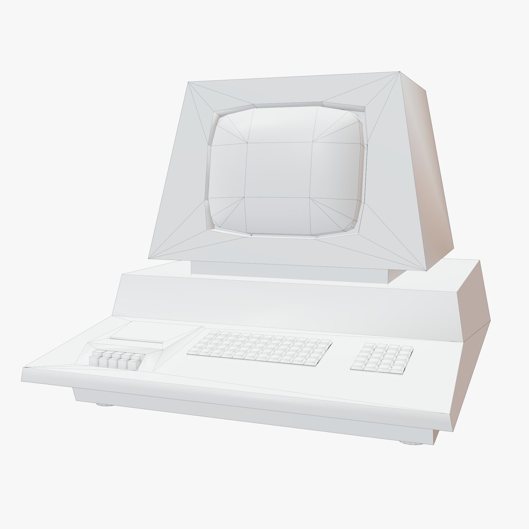 Retro Computers Pack 02 3D Model - TurboSquid 1555738
