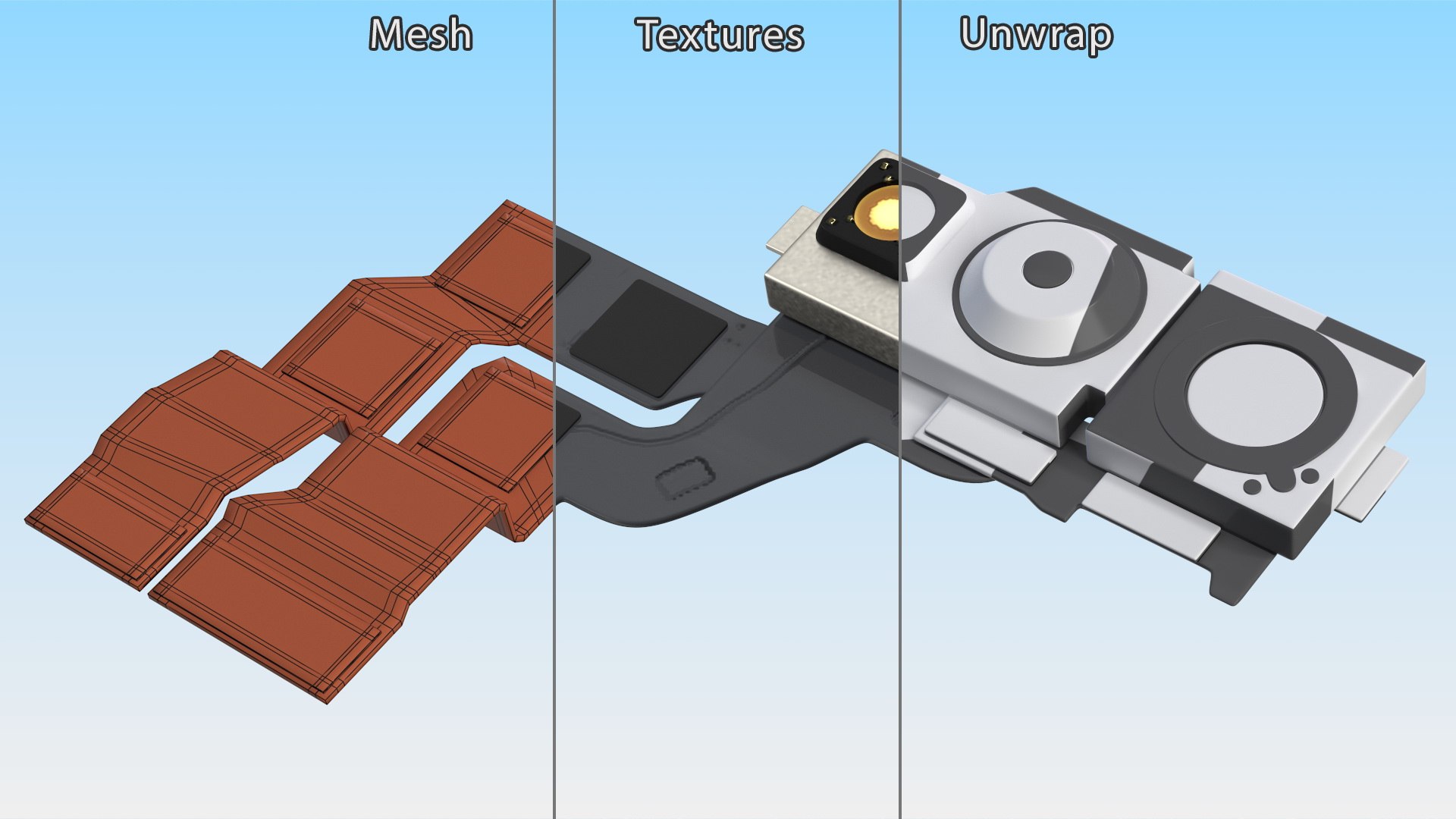 IPhone 14 Pro Front Facing Camera Module 3D model - TurboSquid 2090349