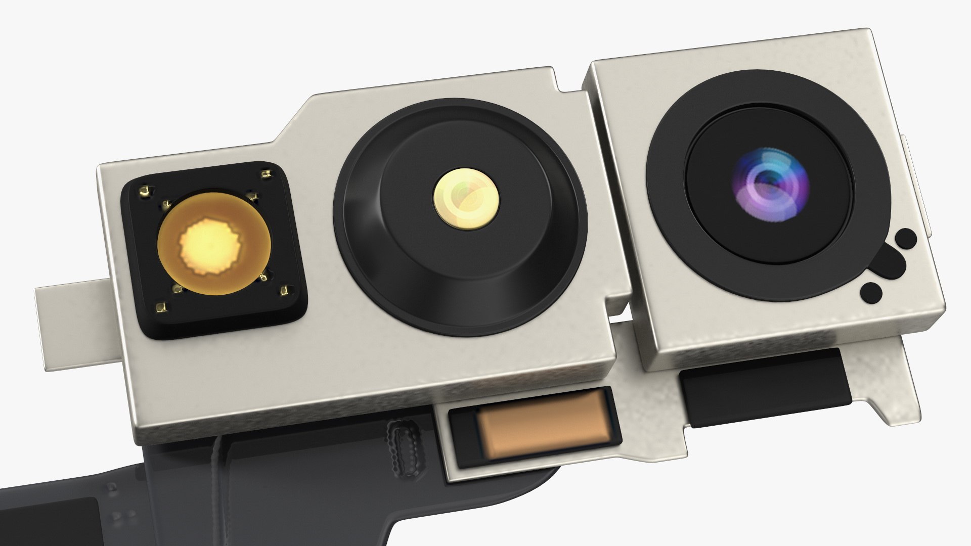 IPhone 14 Pro Front Facing Camera Module 3D model - TurboSquid 2090349