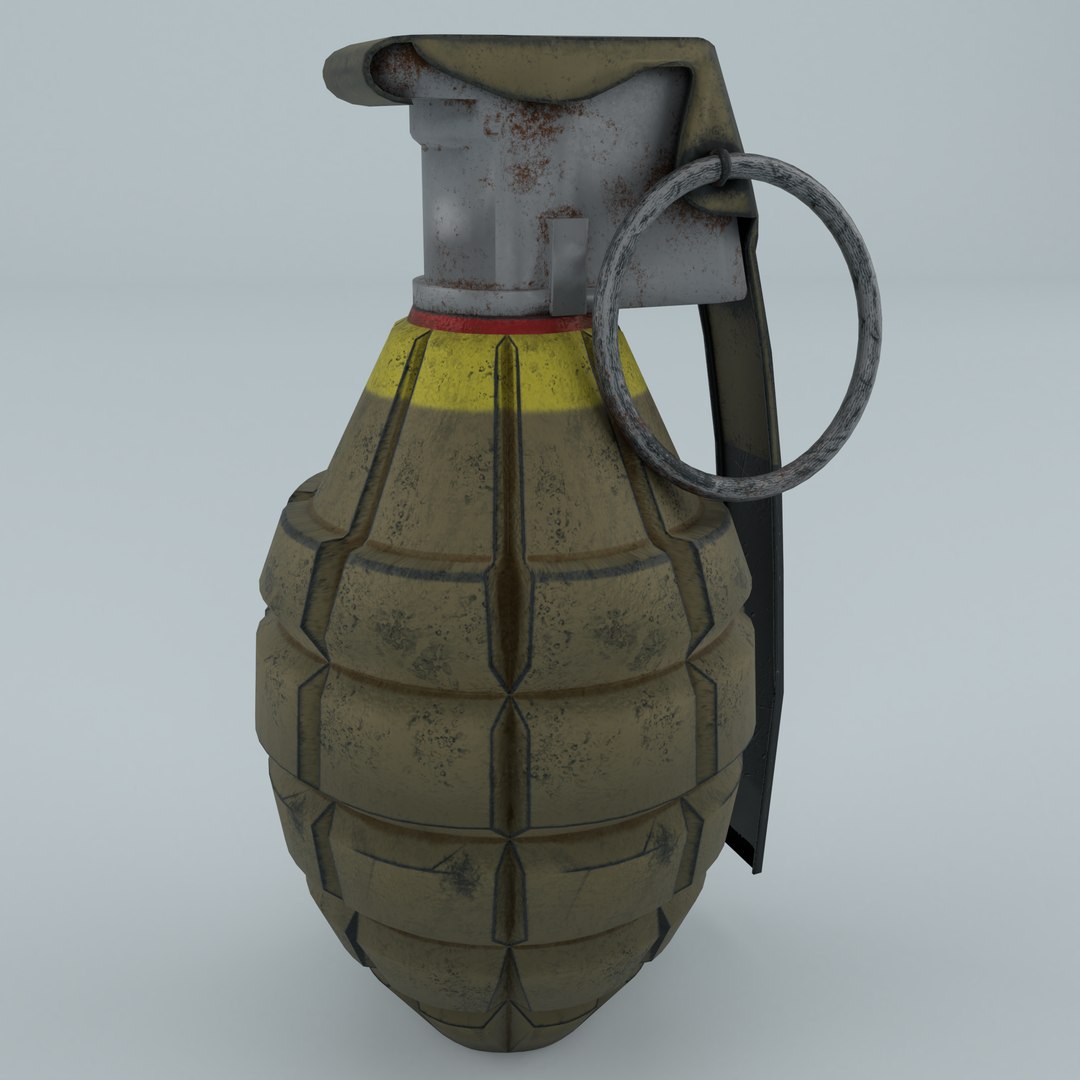 Grenade Mk 2 3D Model - TurboSquid 1379422