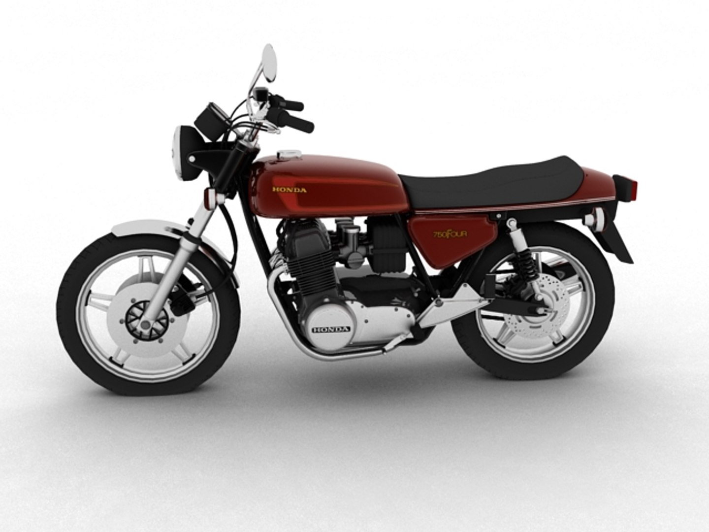 3d Honda Cb750 F2 Standard Model