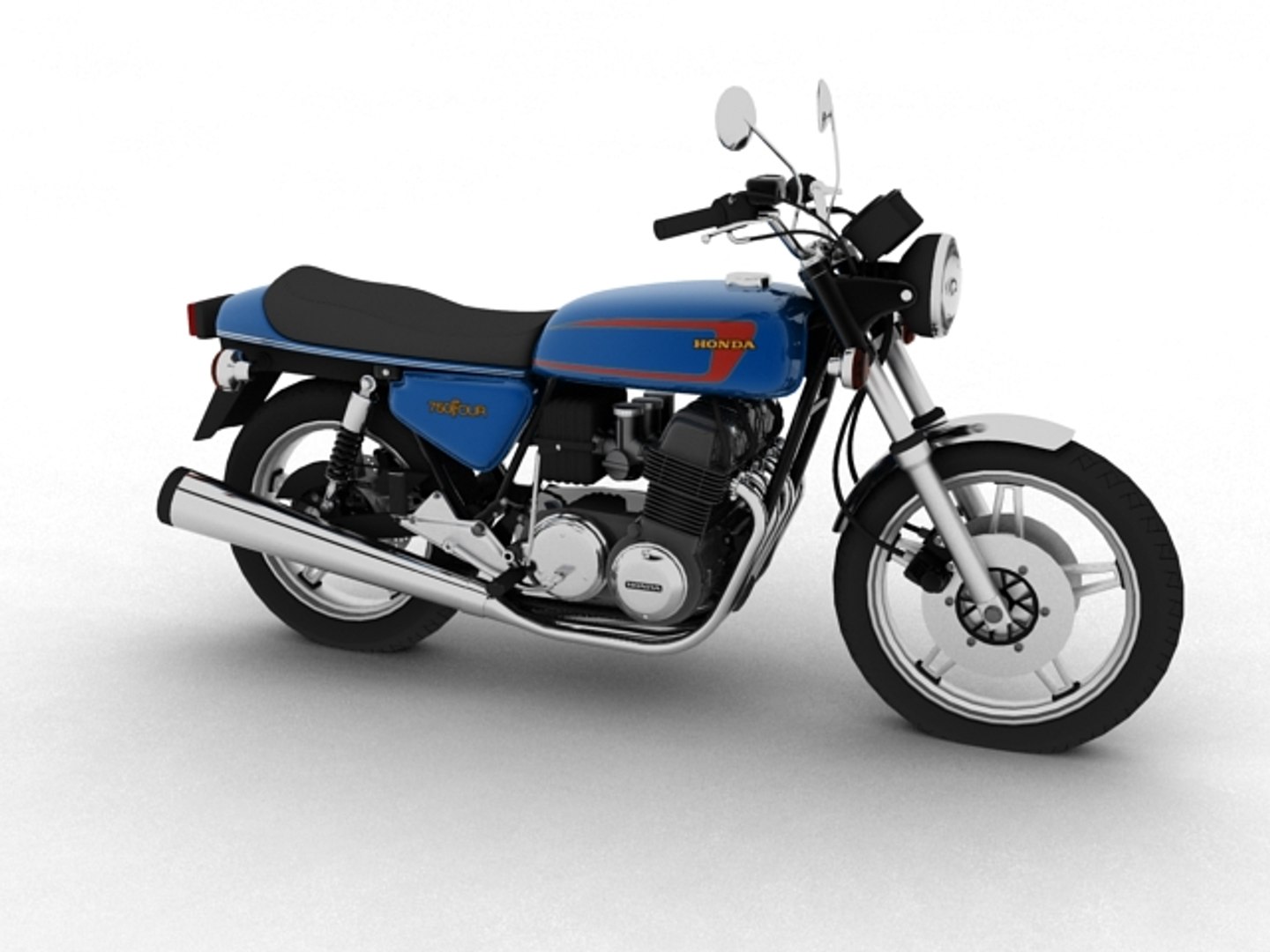 3d Honda Cb750 F2 Standard Model