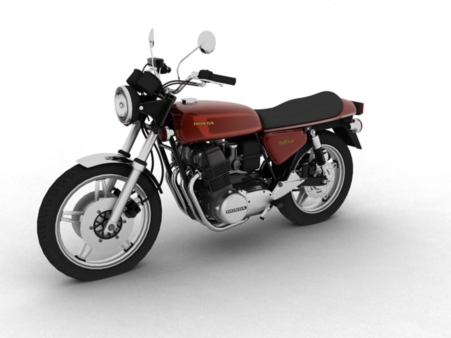3d Honda Cb750 F2 Standard Model