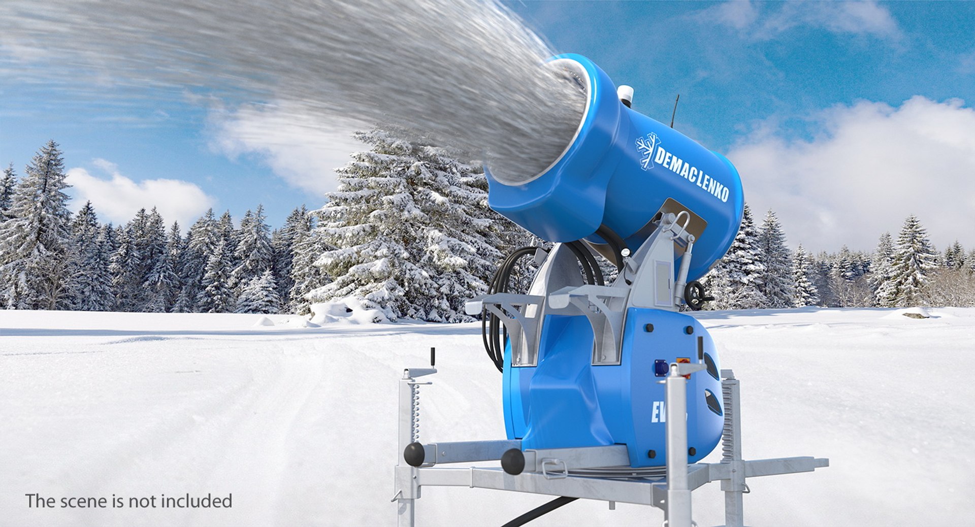 3D Demaclenko Evo Mmk Snow Model - TurboSquid 1415783