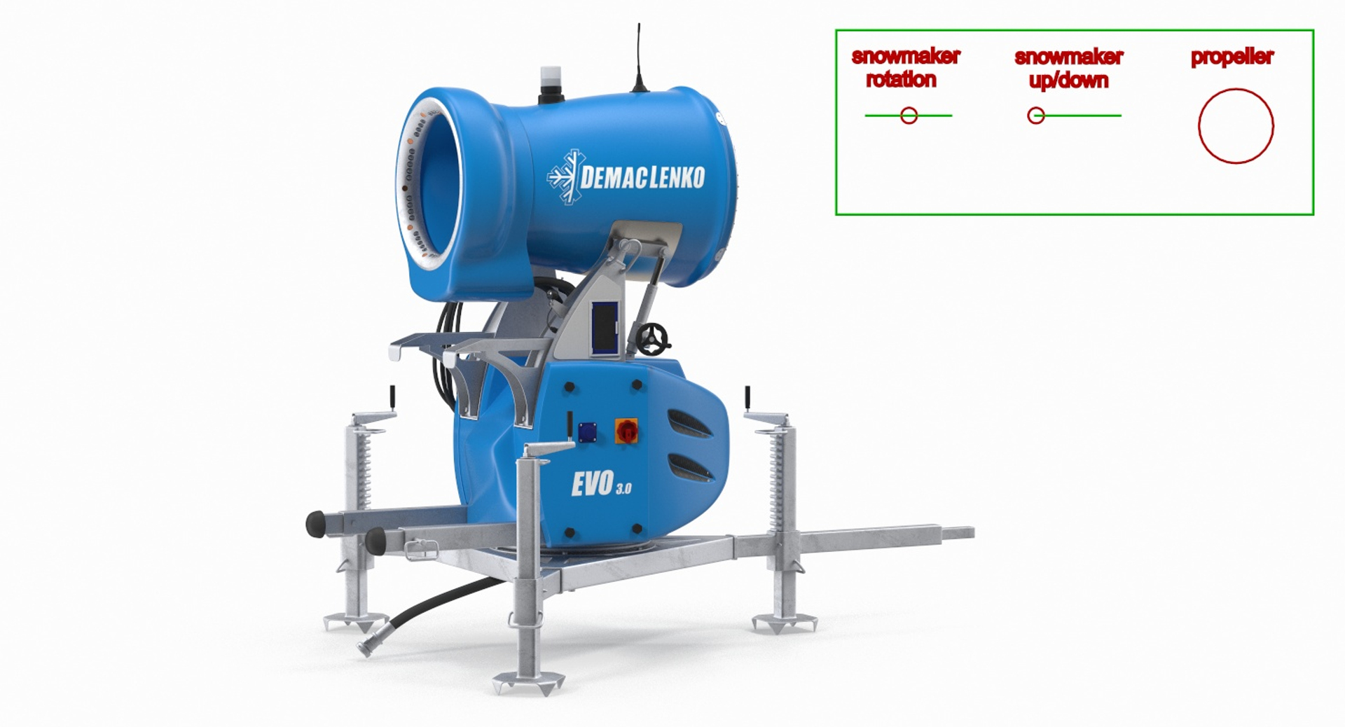 3D Demaclenko Evo Mmk Snow Model - TurboSquid 1415783