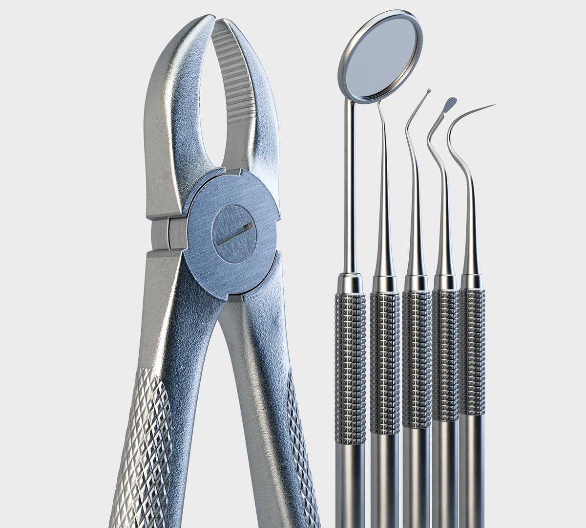 3D Dentist Instrument Tools Model - TurboSquid 2043058