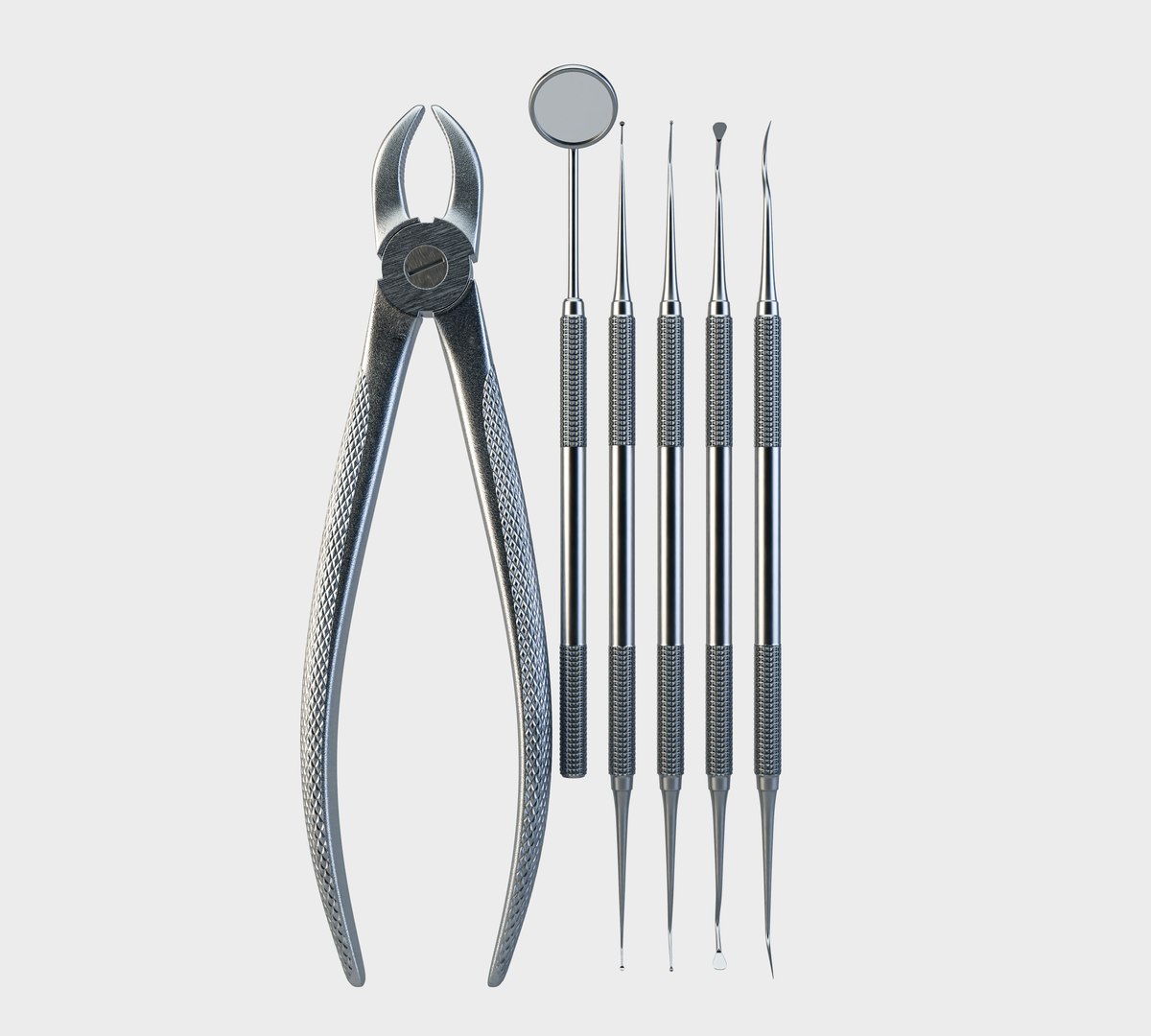 3D Dentist Instrument Tools Model - TurboSquid 2043058