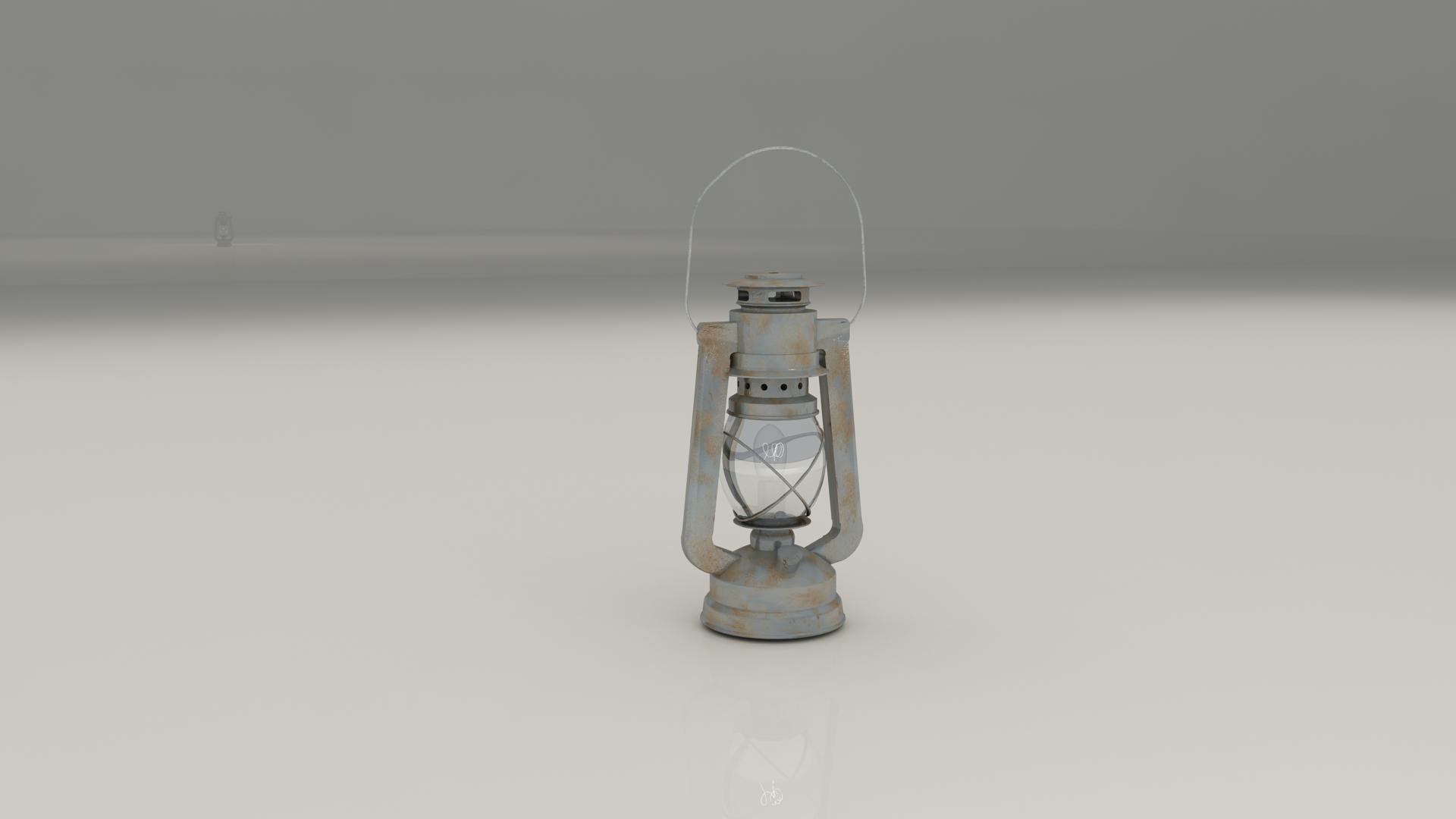 3d Lamp Light Model