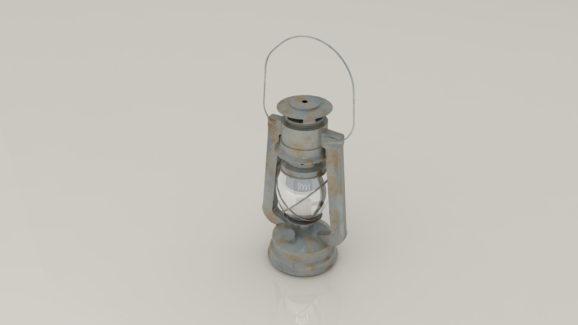 3d Lamp Light Model