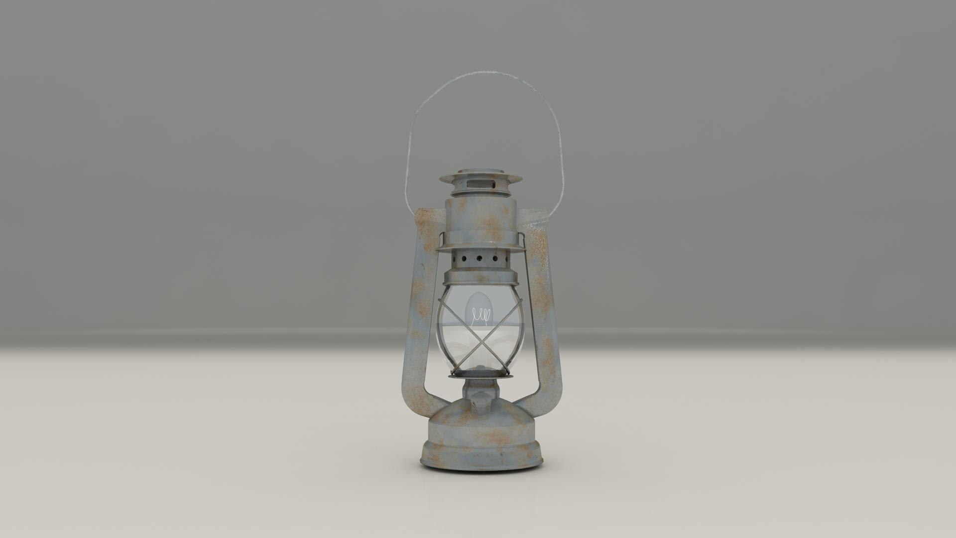 3d Lamp Light Model