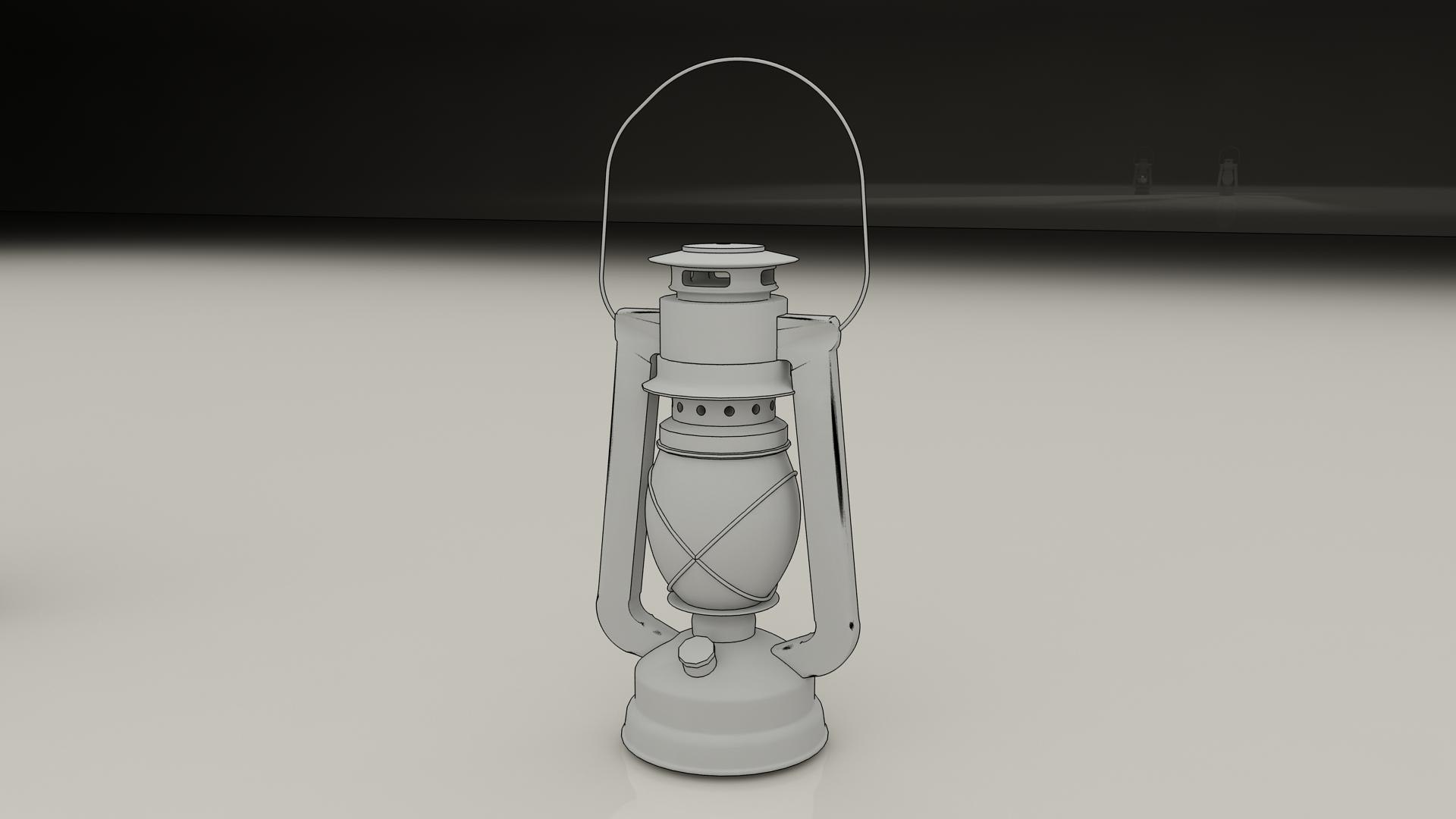 3d Lamp Light Model