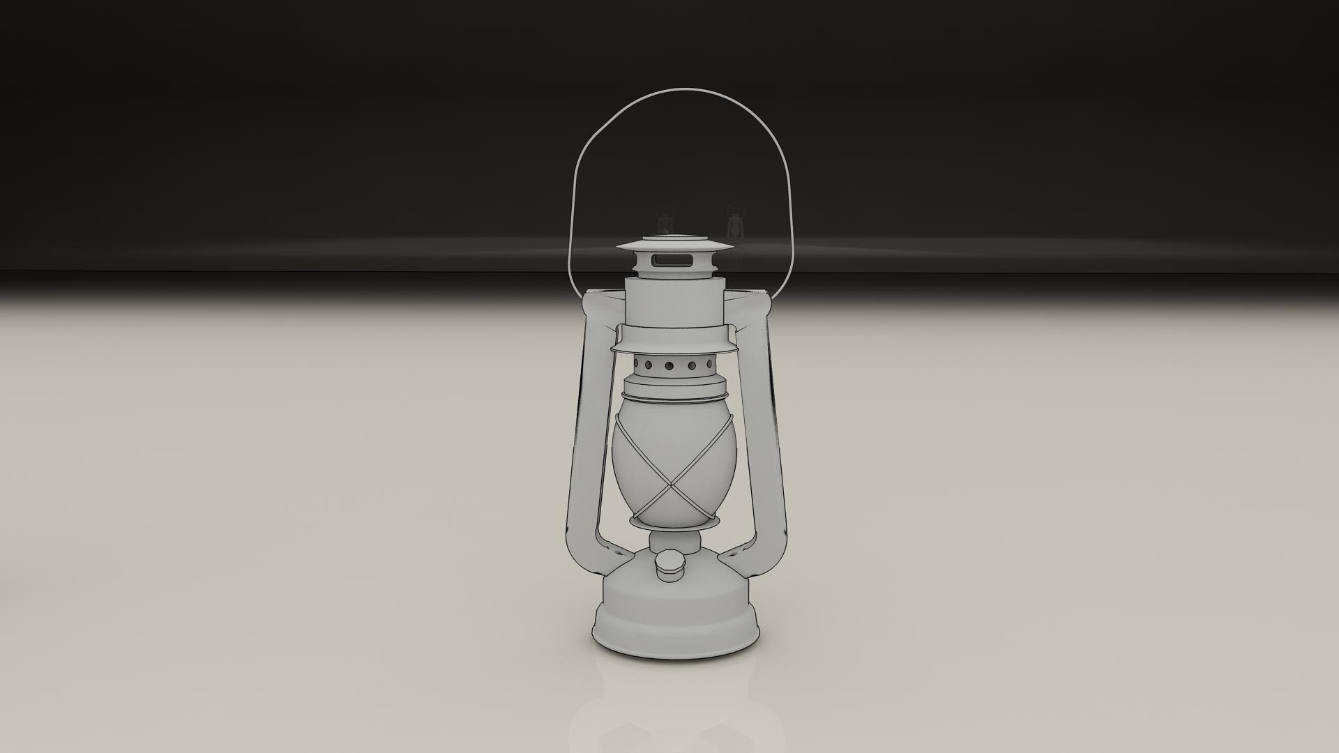 3d Lamp Light Model