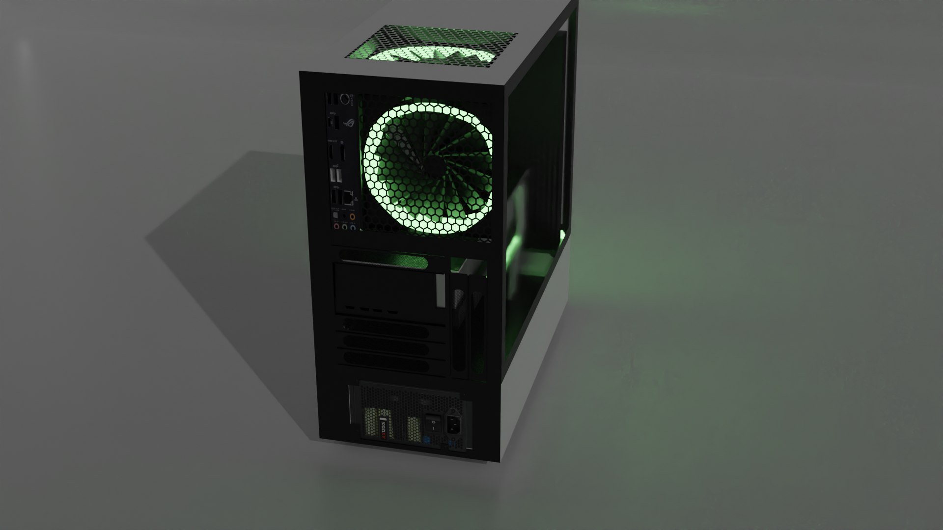 3D NZXT Gaming PC Gaming Computer Model - TurboSquid 1826599