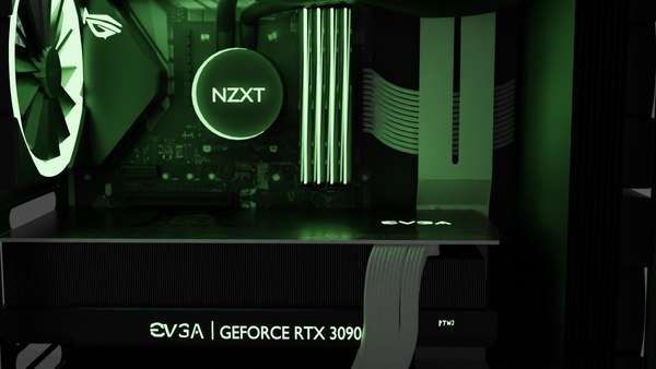 3D NZXT Gaming PC Gaming computer model - TurboSquid 1826599
