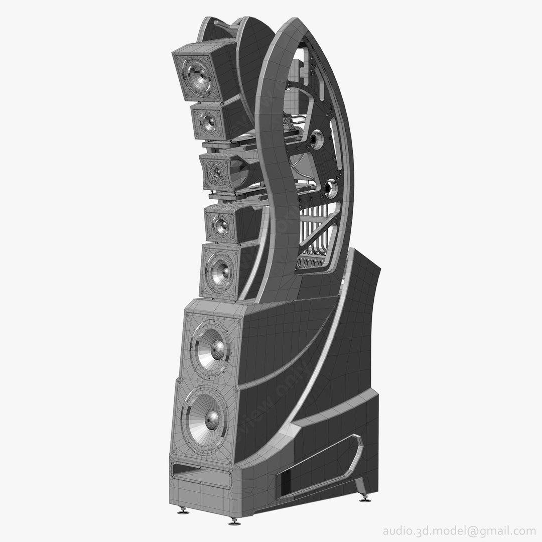 3D Floorstanding Wilson Wamm Master Model - TurboSquid 1171842