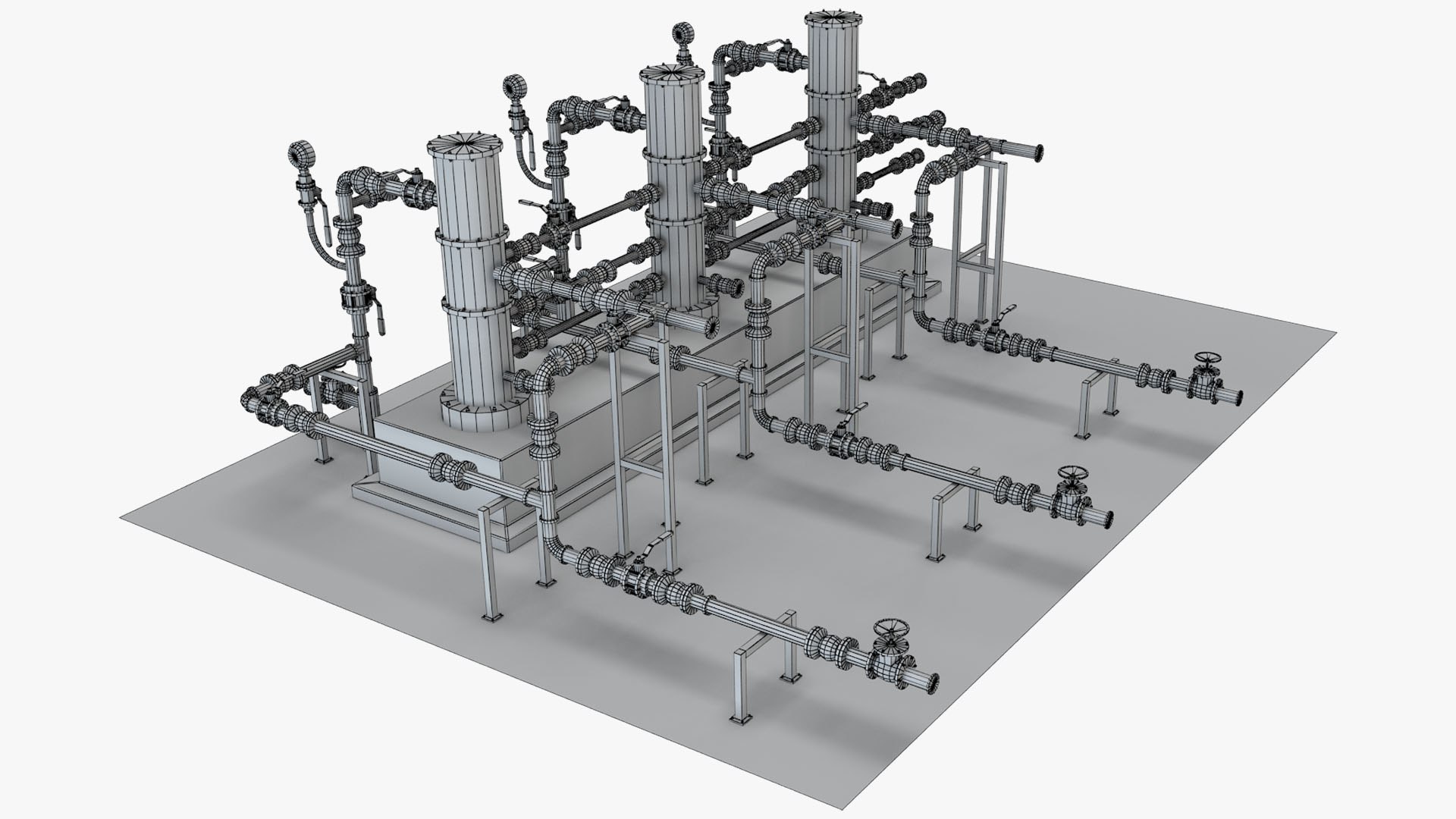 3D Piping 1 - TurboSquid 1522168