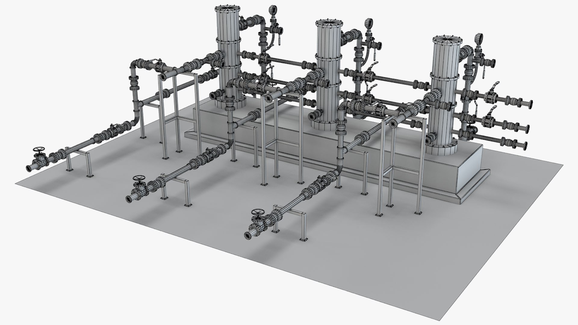 3D Piping 1 - TurboSquid 1522168