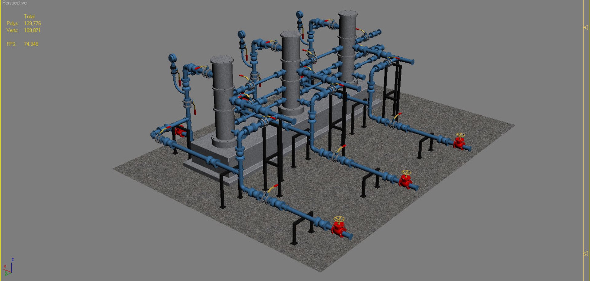 3D Piping 1 - TurboSquid 1522168
