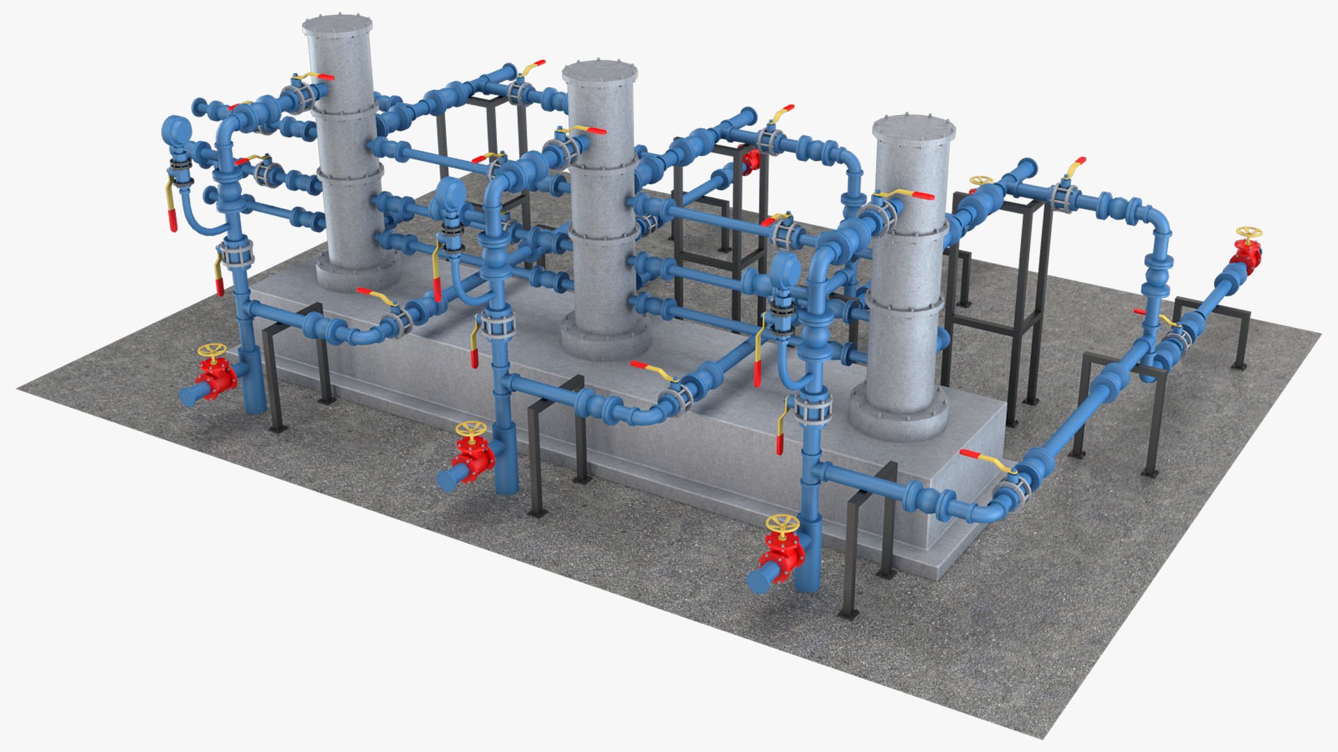 3D Piping 1 - TurboSquid 1522168