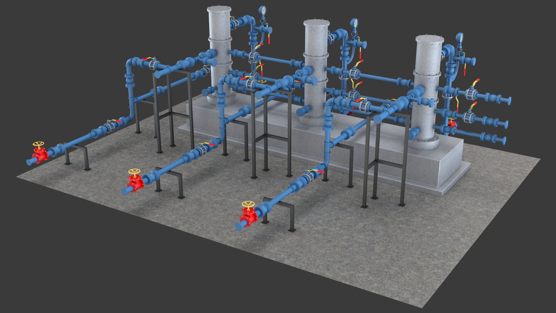 3D Piping 1 - TurboSquid 1522168