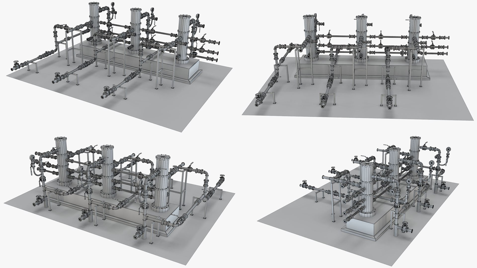 3D Piping 1 - TurboSquid 1522168
