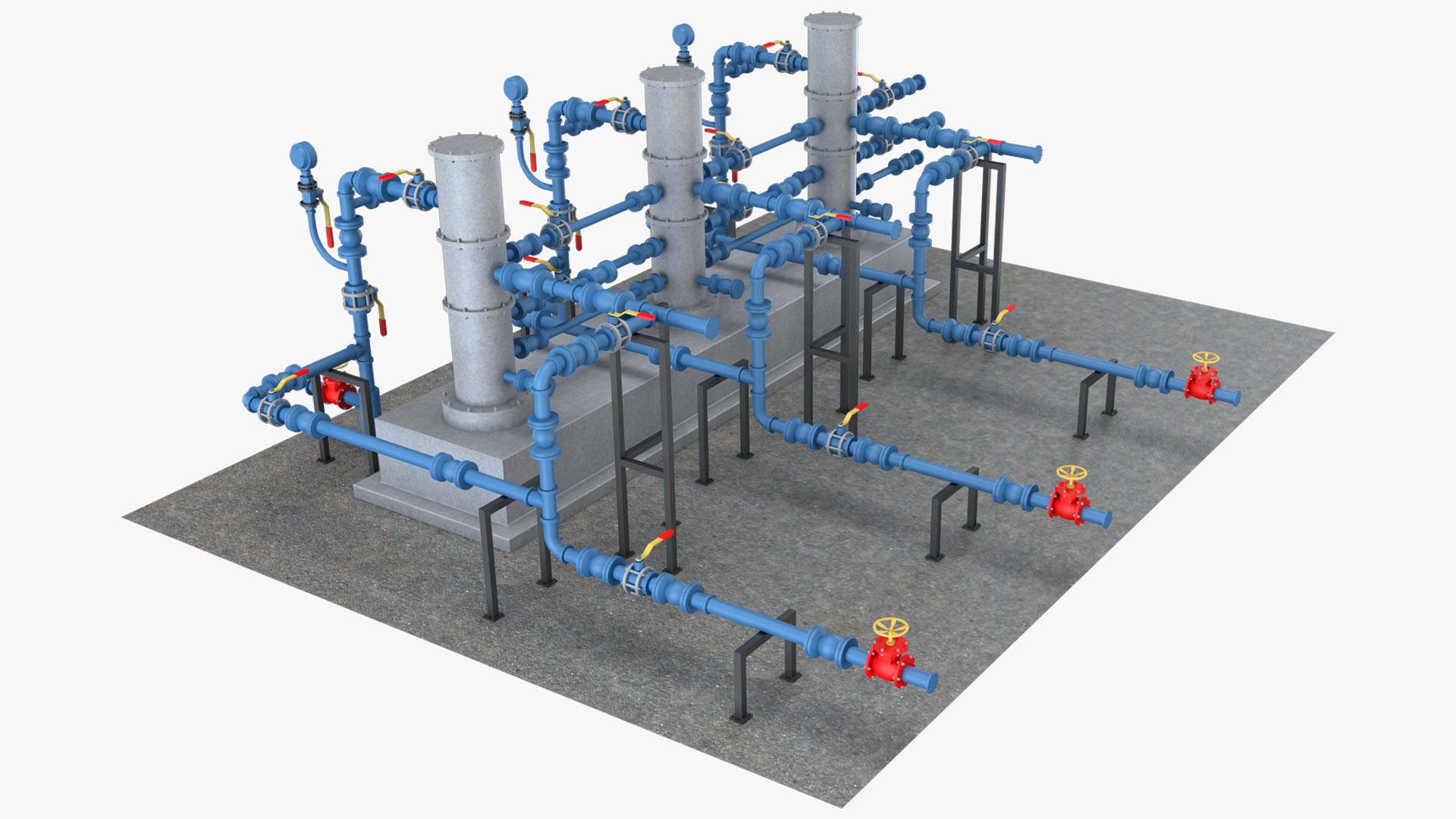 3D Piping 1 - TurboSquid 1522168