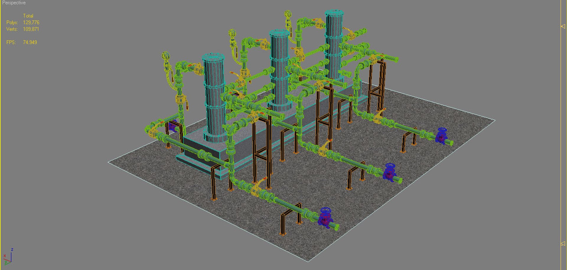 3D Piping 1 - TurboSquid 1522168