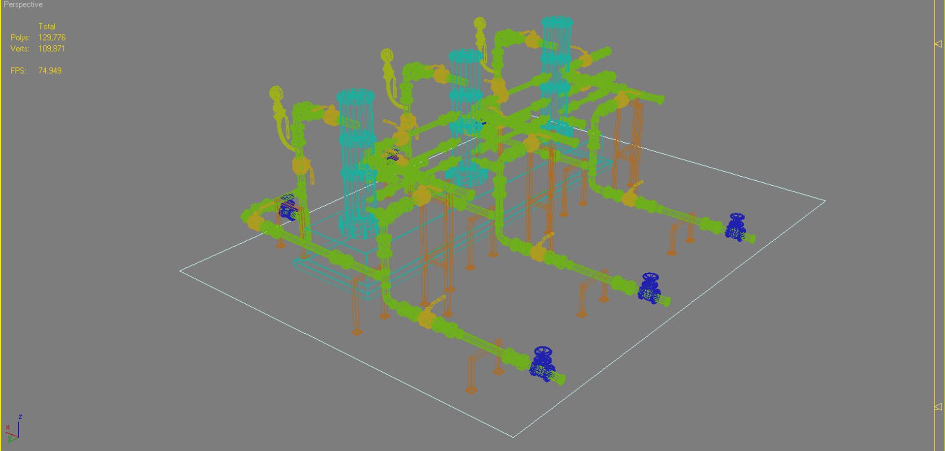 3D Piping 1 - TurboSquid 1522168