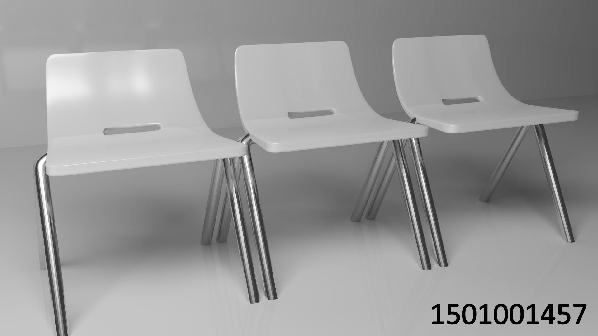 3d model simple chair