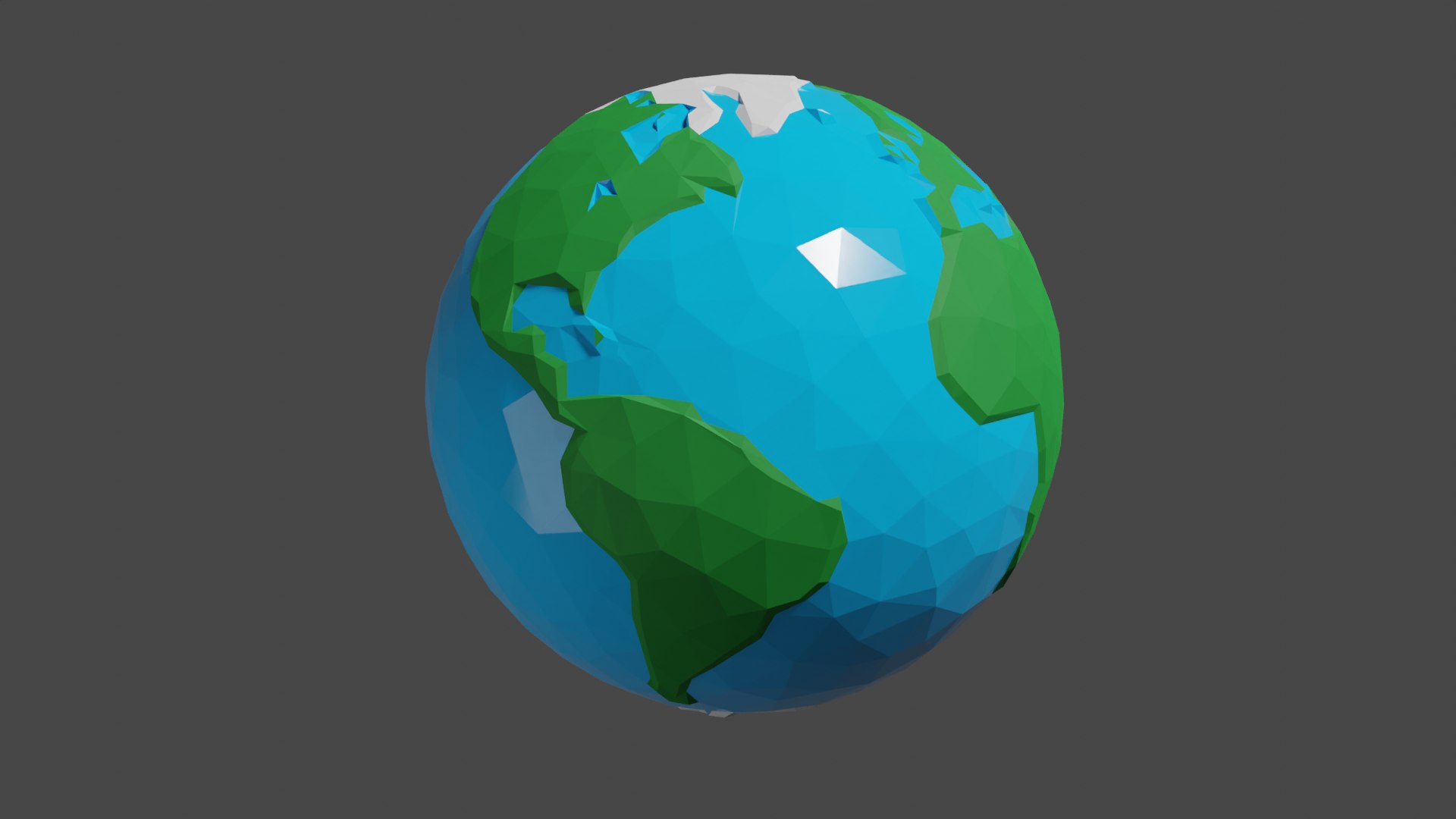 3D LOW POLY EARTH V2 - TurboSquid 1959245