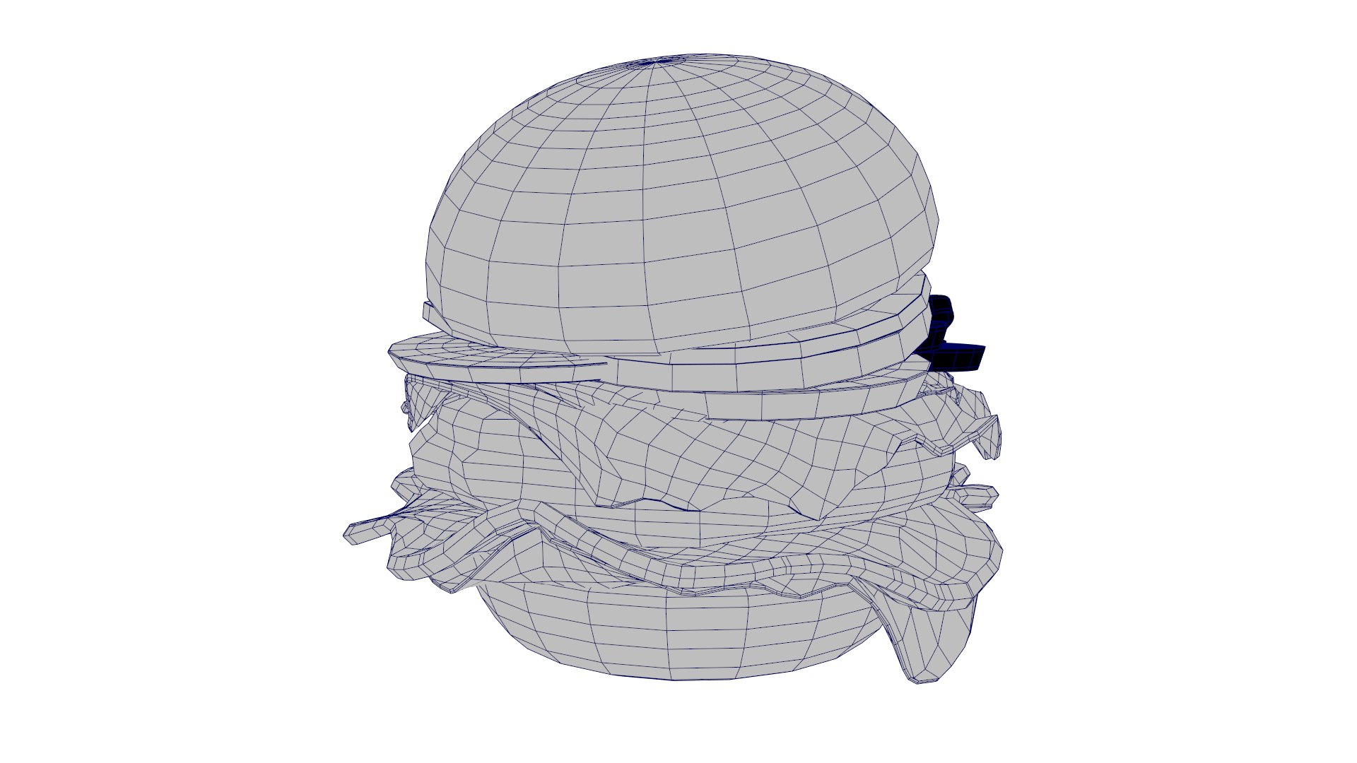 3D Cartoon Burger Stylized Model - TurboSquid 2072812