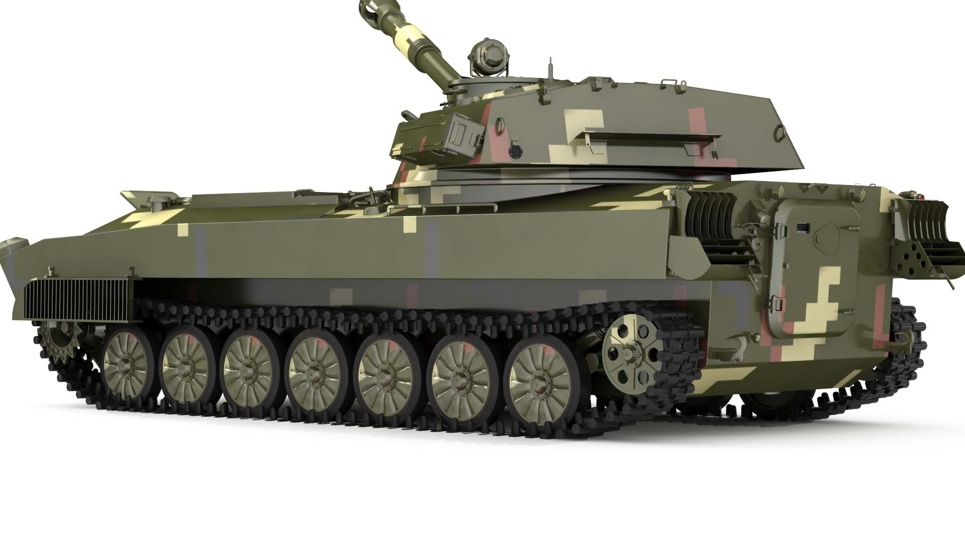 Howitzer 2C1 animated 3D model - TurboSquid 2164696