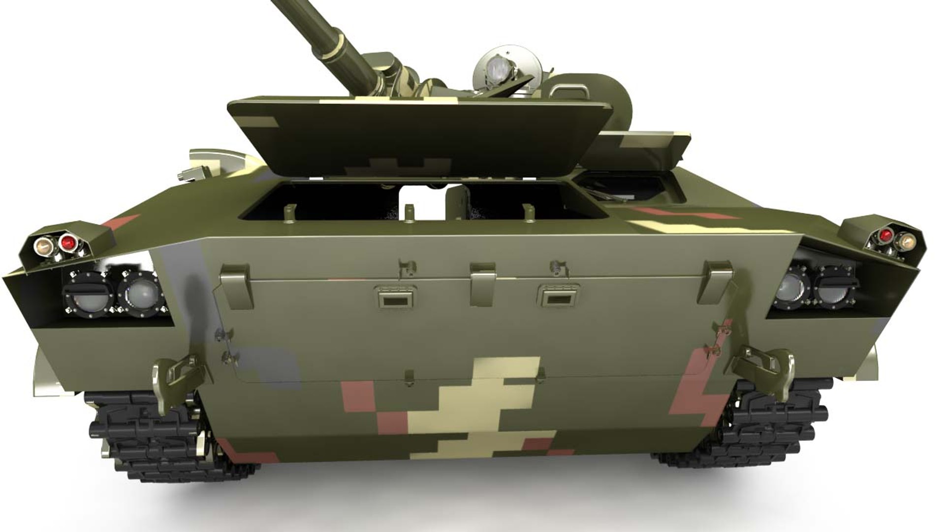Howitzer 2C1 Animated 3D Model - TurboSquid 2164696