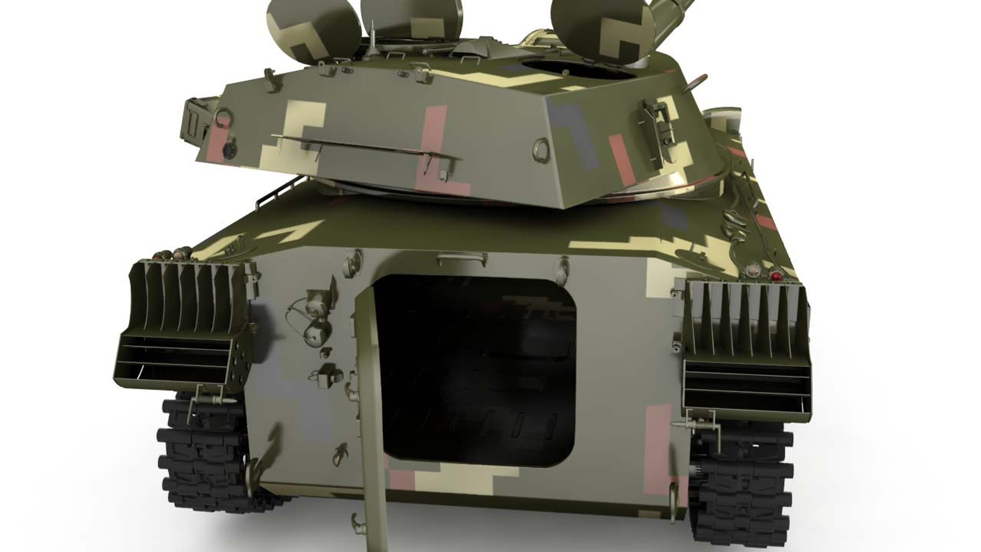 Howitzer 2C1 Animated 3D Model - TurboSquid 2164696